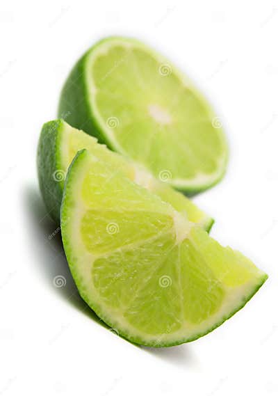 Lime stock photo. Image of lime, segment, isolated, citron - 7533548