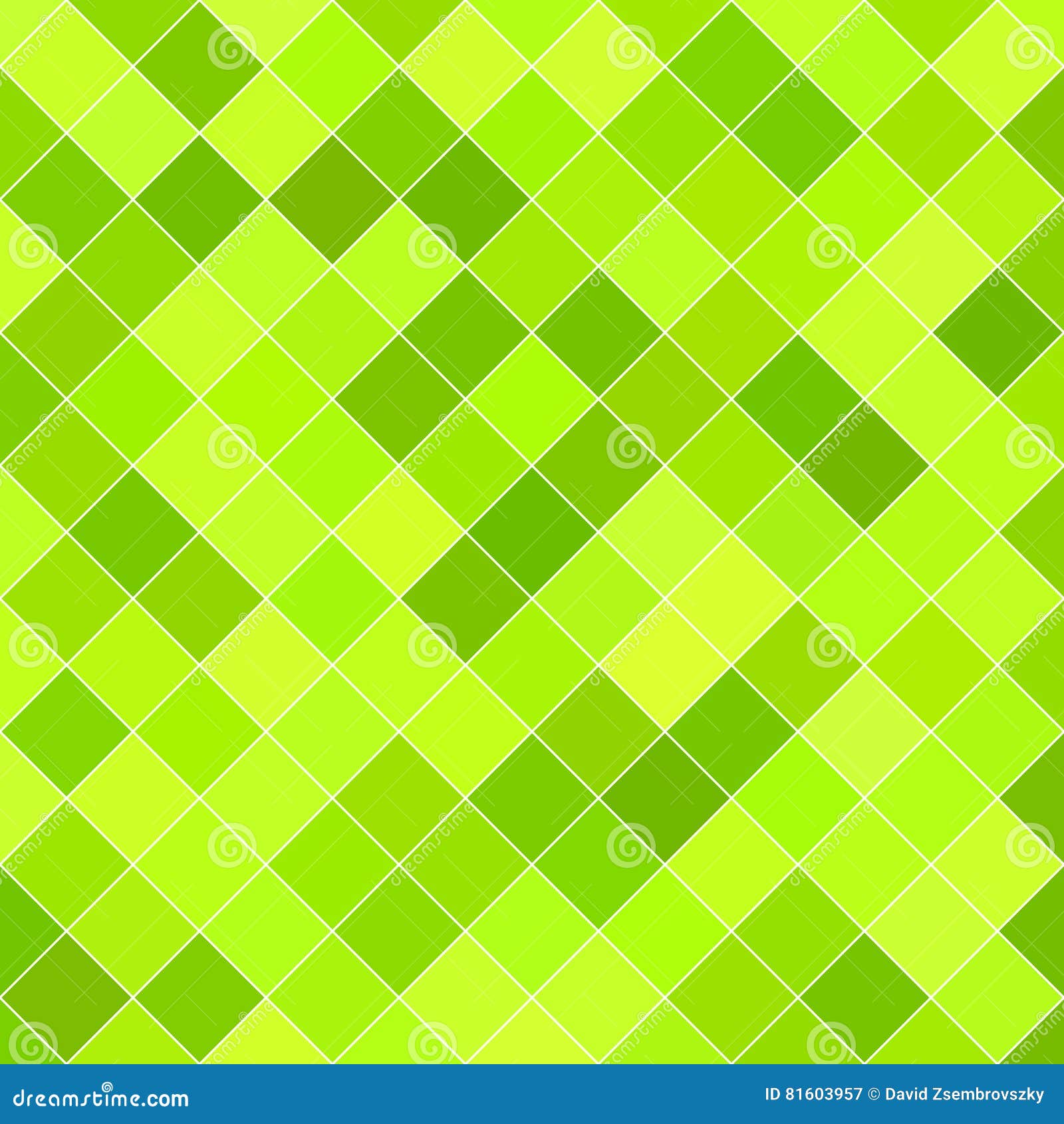 Lime Color Square Pattern Background Design Stock Vector - Illustration ...