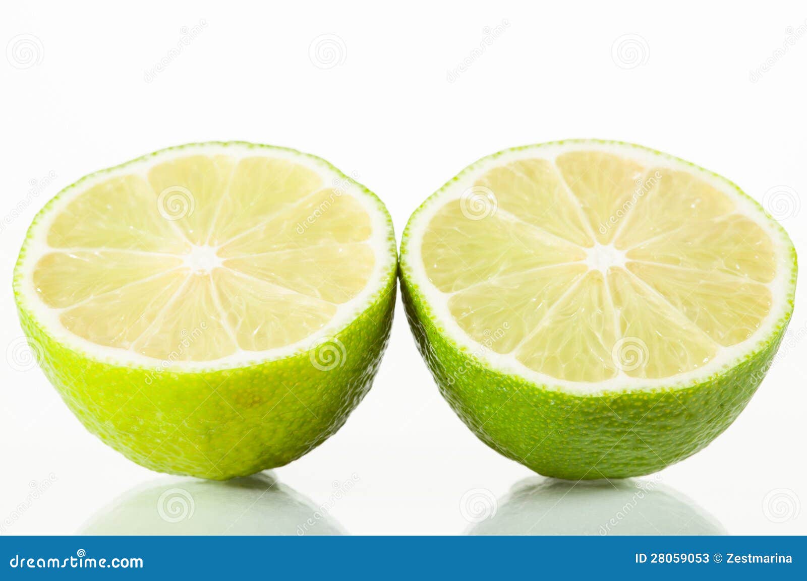 Lime Cut In Half Royalty-Free Stock Photography | CartoonDealer.com ...