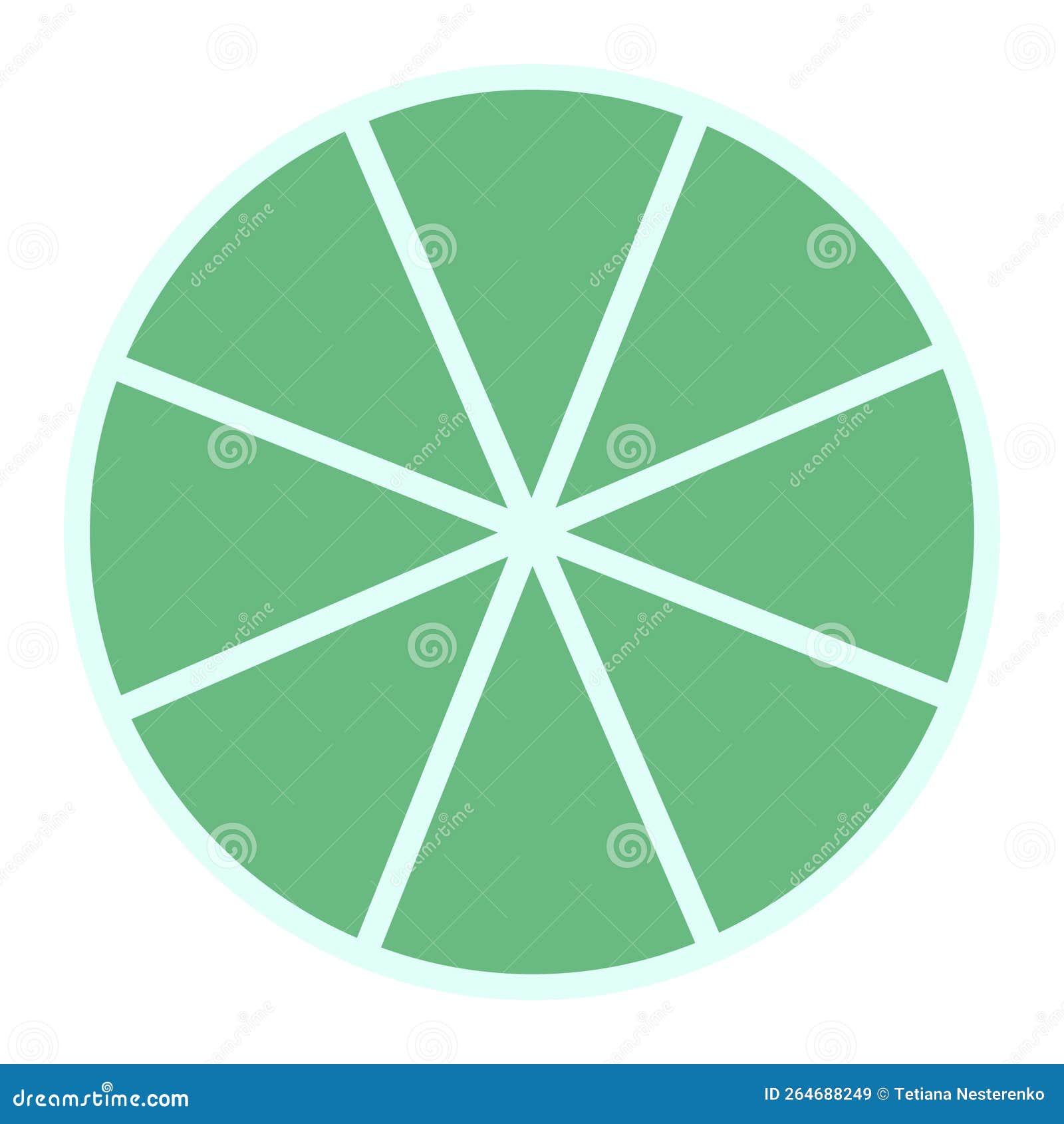 Lime Cutaway Brochure Element Design Stock Vector - Illustration of ...