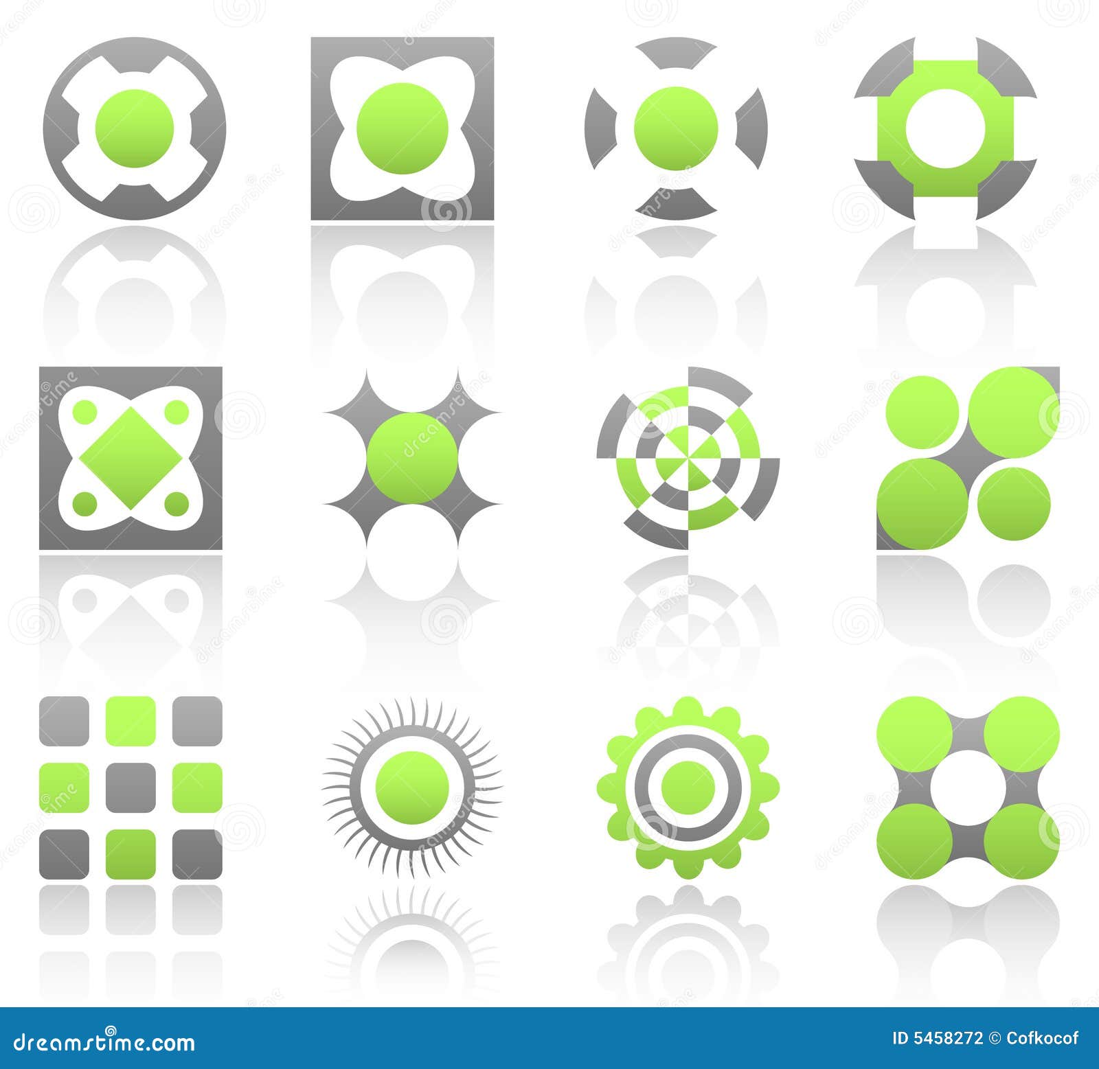 Lime Design Elements Part 1 Stock Vector - Illustration of abstract ...