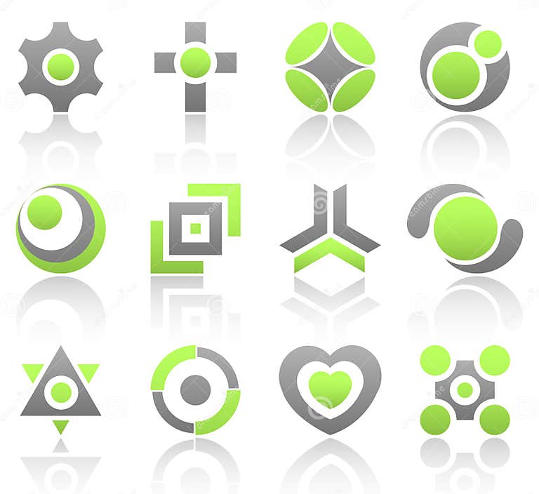 Lime Design Elements Part 4 Stock Vector - Illustration of button ...