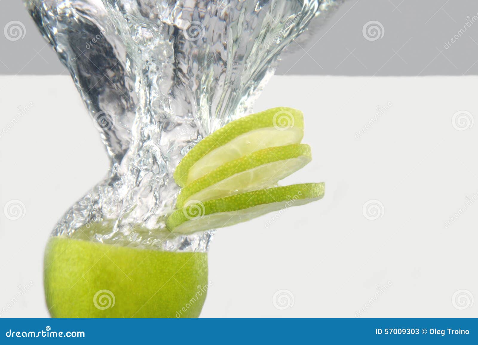 Lime falling into water stock image. Image of clean, juice - 57009303