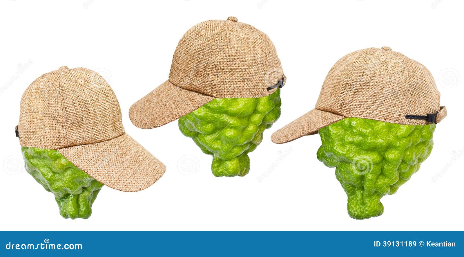 Lime green cap stock image. Image of fashion, fabric - 39131189