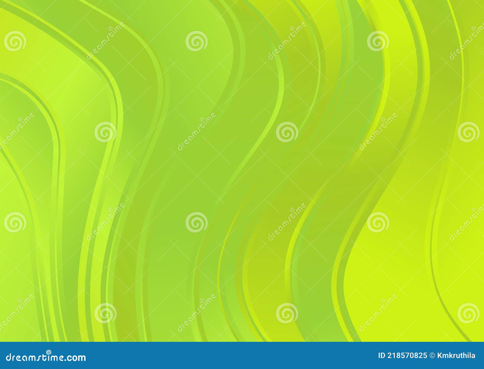 Lime Green Gradient Wave Background Vector Stock Vector - Illustration ...