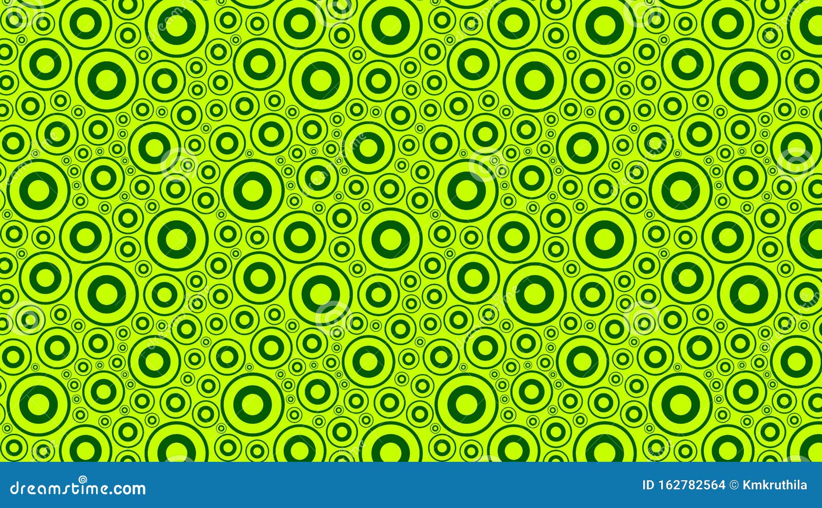 Lime Green Seamless Circle Pattern Stock Vector - Illustration of ...