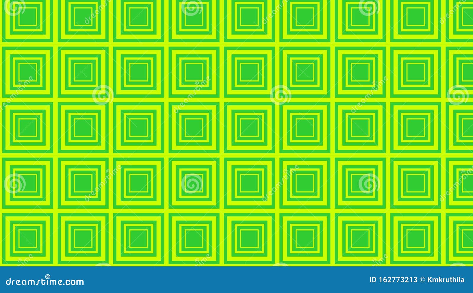 Lime Green Seamless Concentric Squares Pattern Stock Vector ...