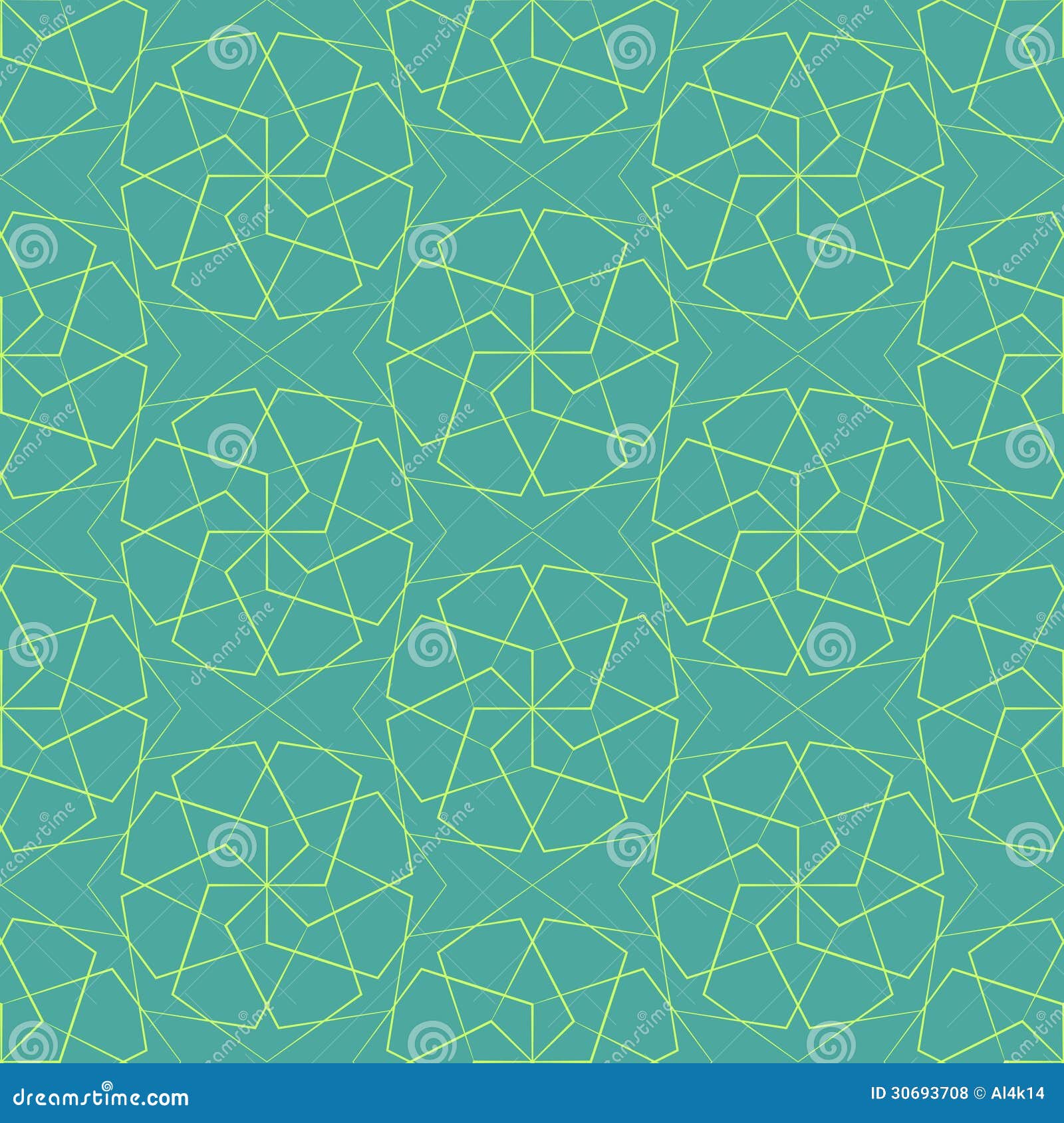 Lime Green Seamless Pattern Stock Vector - Illustration of symmetry ...