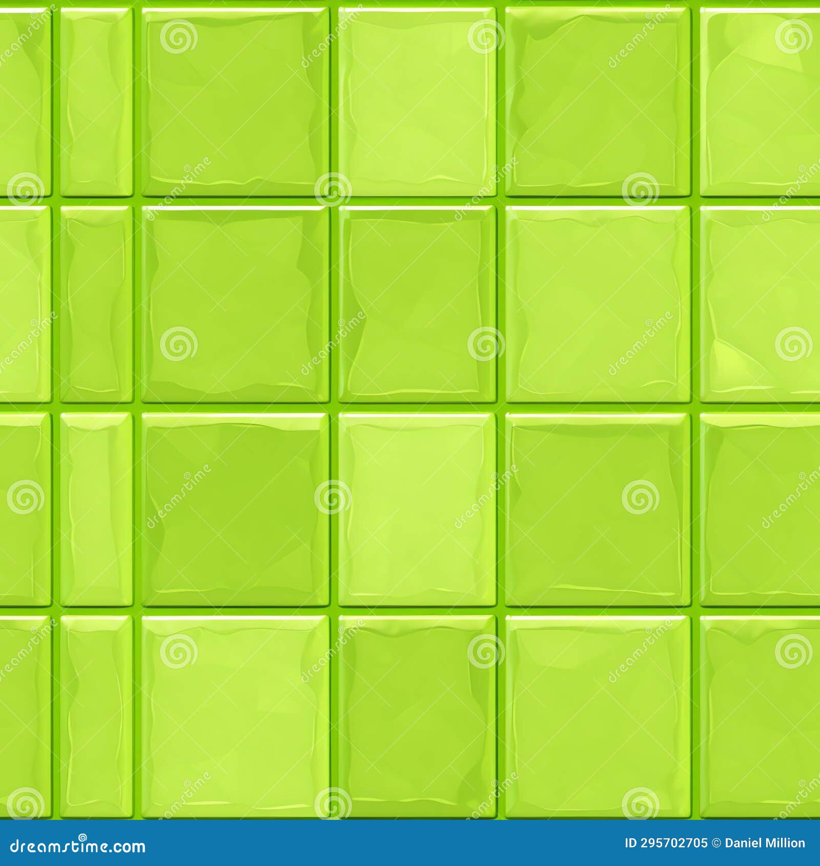 Lime Green Tile Pattern for Decoration Stock Illustration ...