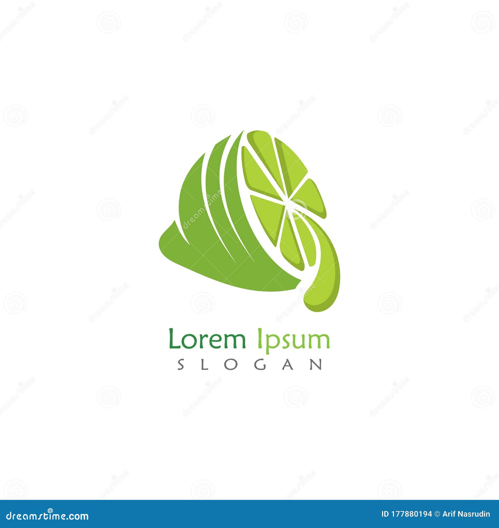 Lime Logo Design, Isolated Lime Creative Template Vector Stock ...
