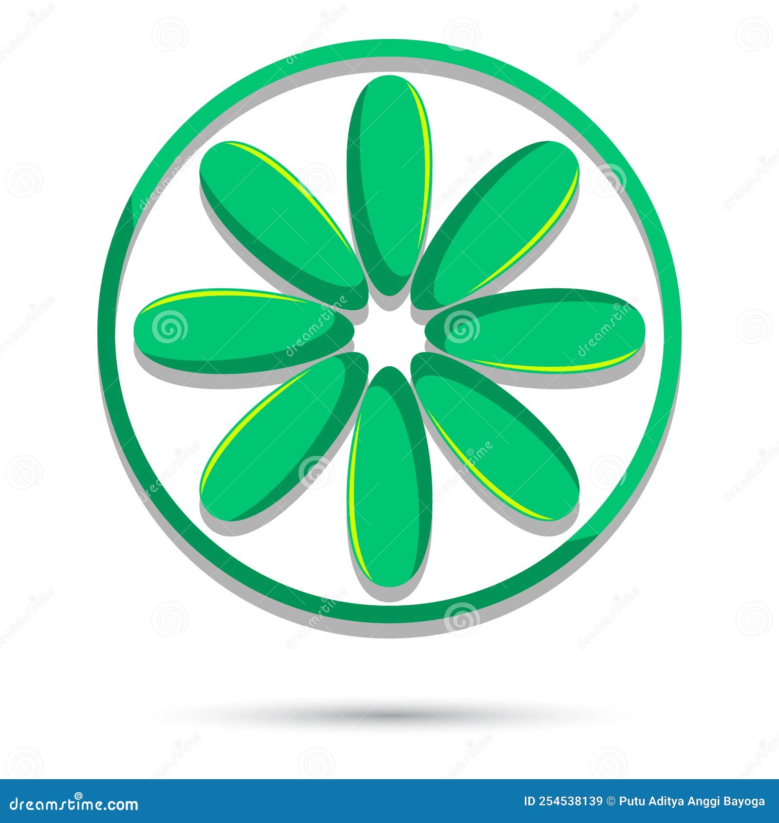 Lime Logo Template stock vector. Illustration of resources - 254538139