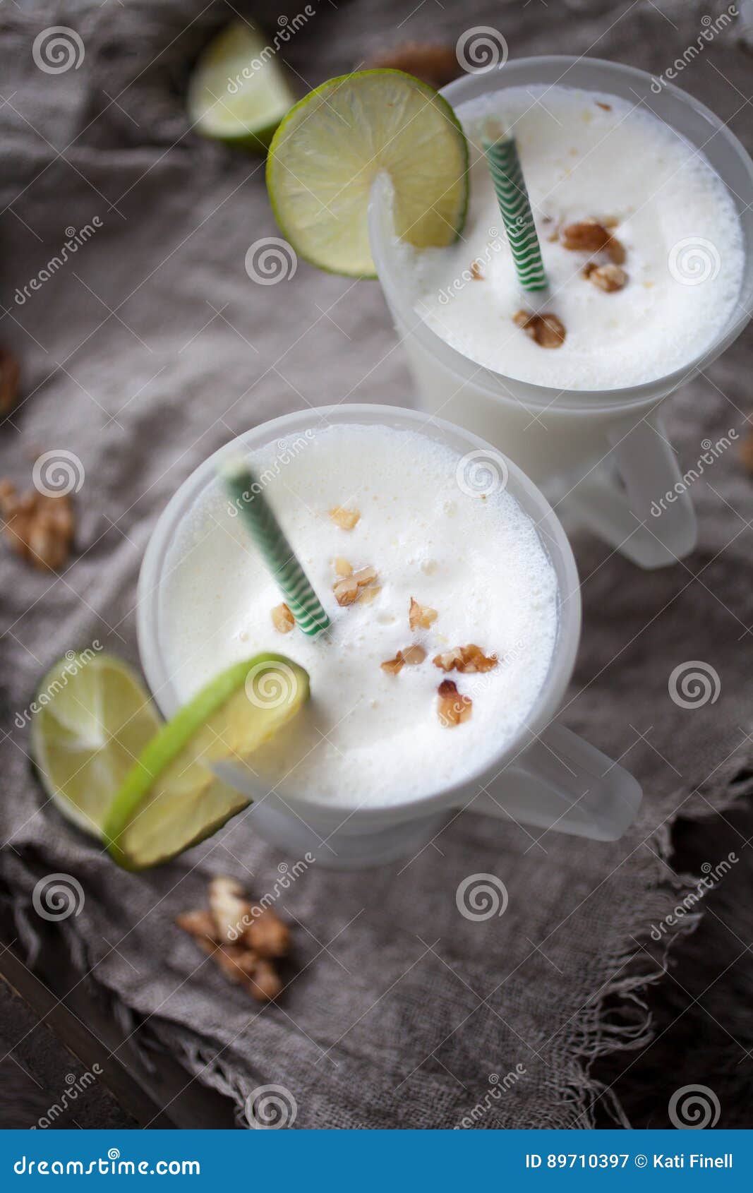 Lime milk shake stock image. Image of energy, milk, frozen - 89710397
