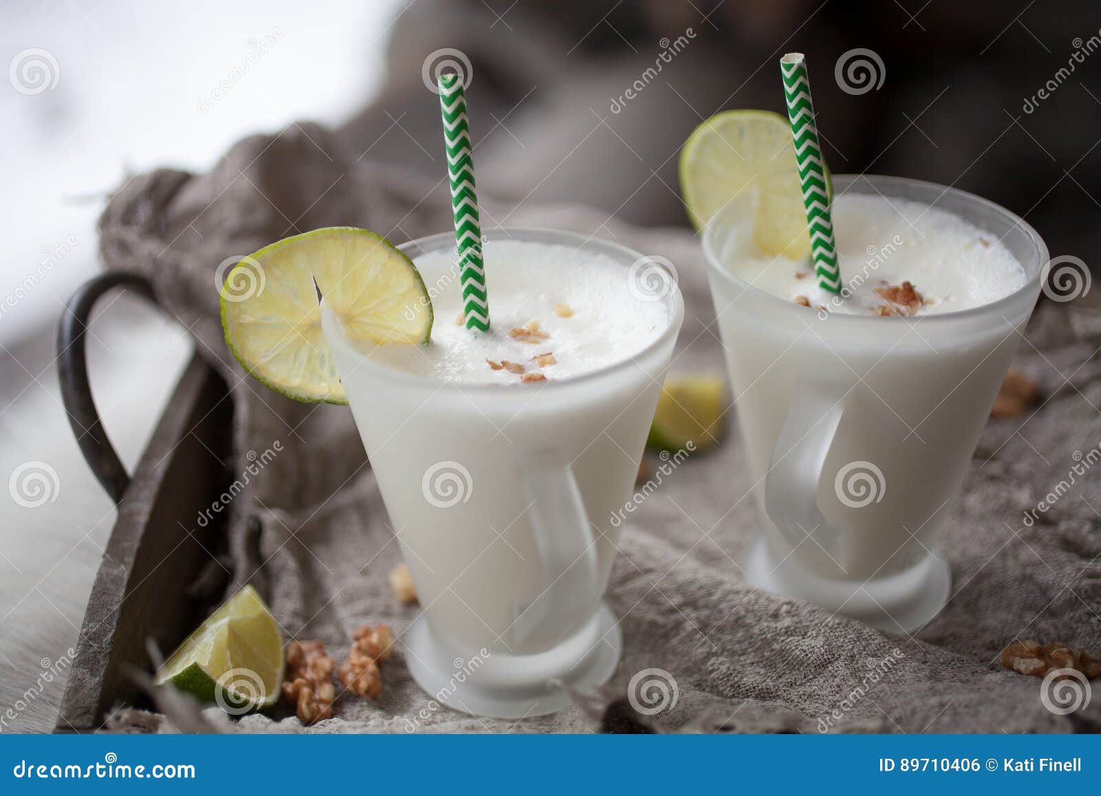 Lime milk shake stock photo. Image of citrus, milkshake - 89710406