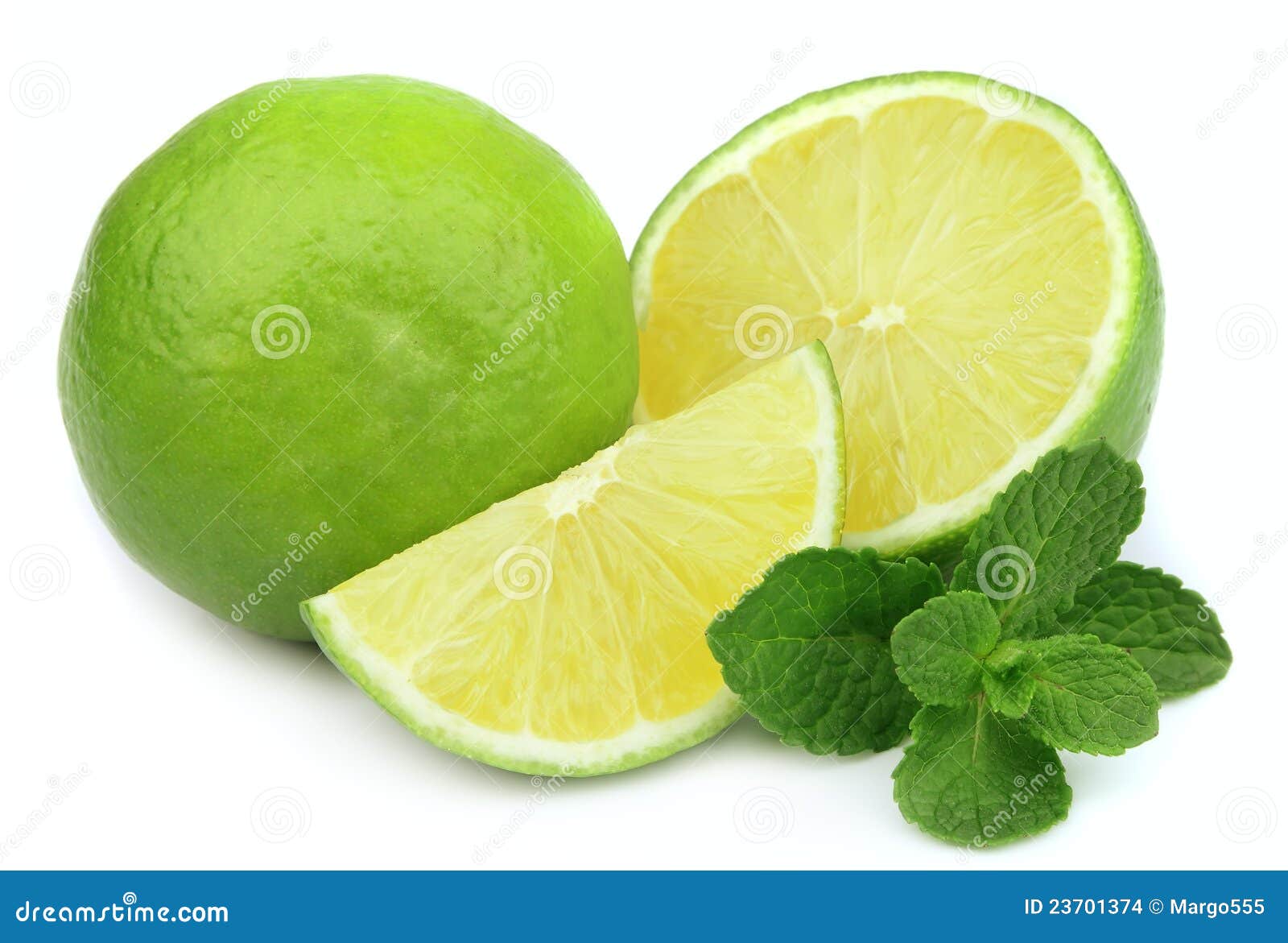 Lime with mint stock photo. Image of mint, eating, fruit - 23701374