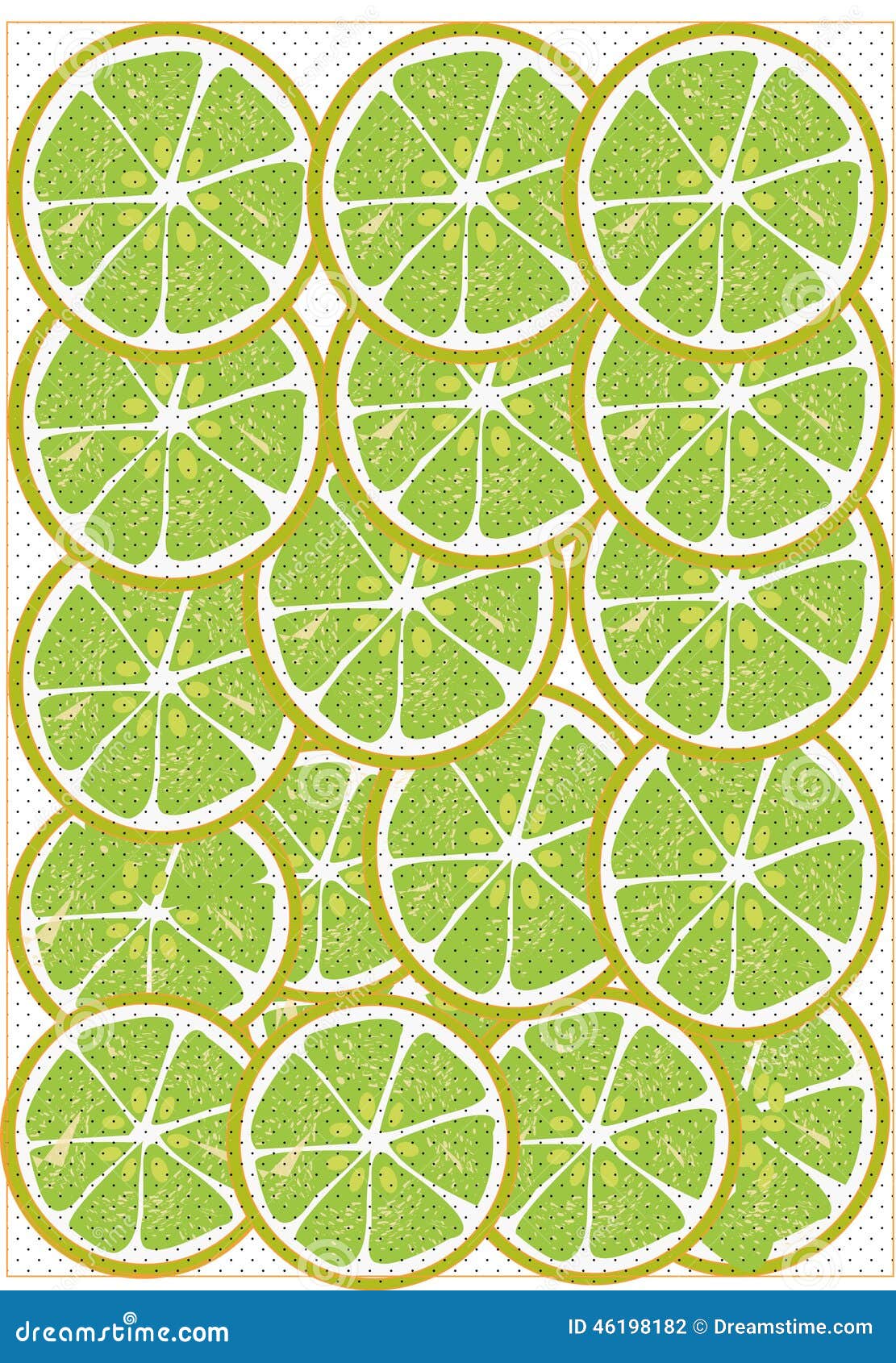 Lime Pattern Eating Background Raw. Stock Photo - Image of vegetable ...