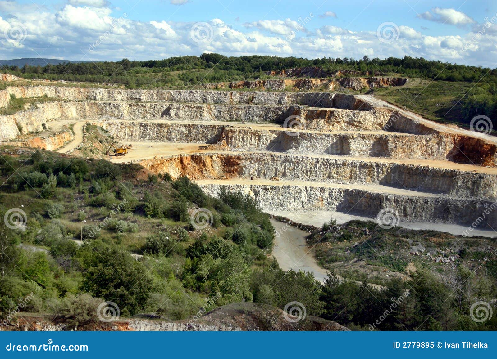Lime-pit stock image. Image of scenery, front, industry - 2779895