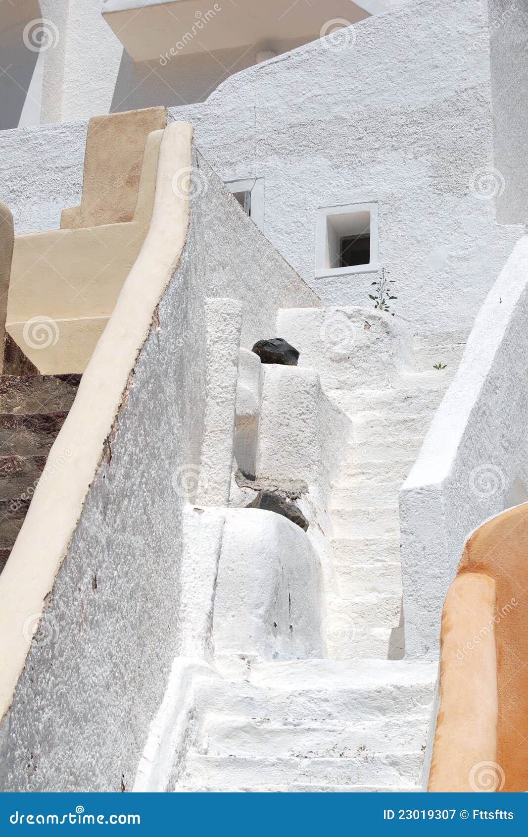 Lime plaster stock image. Image of stairs, plaster, white - 23019307