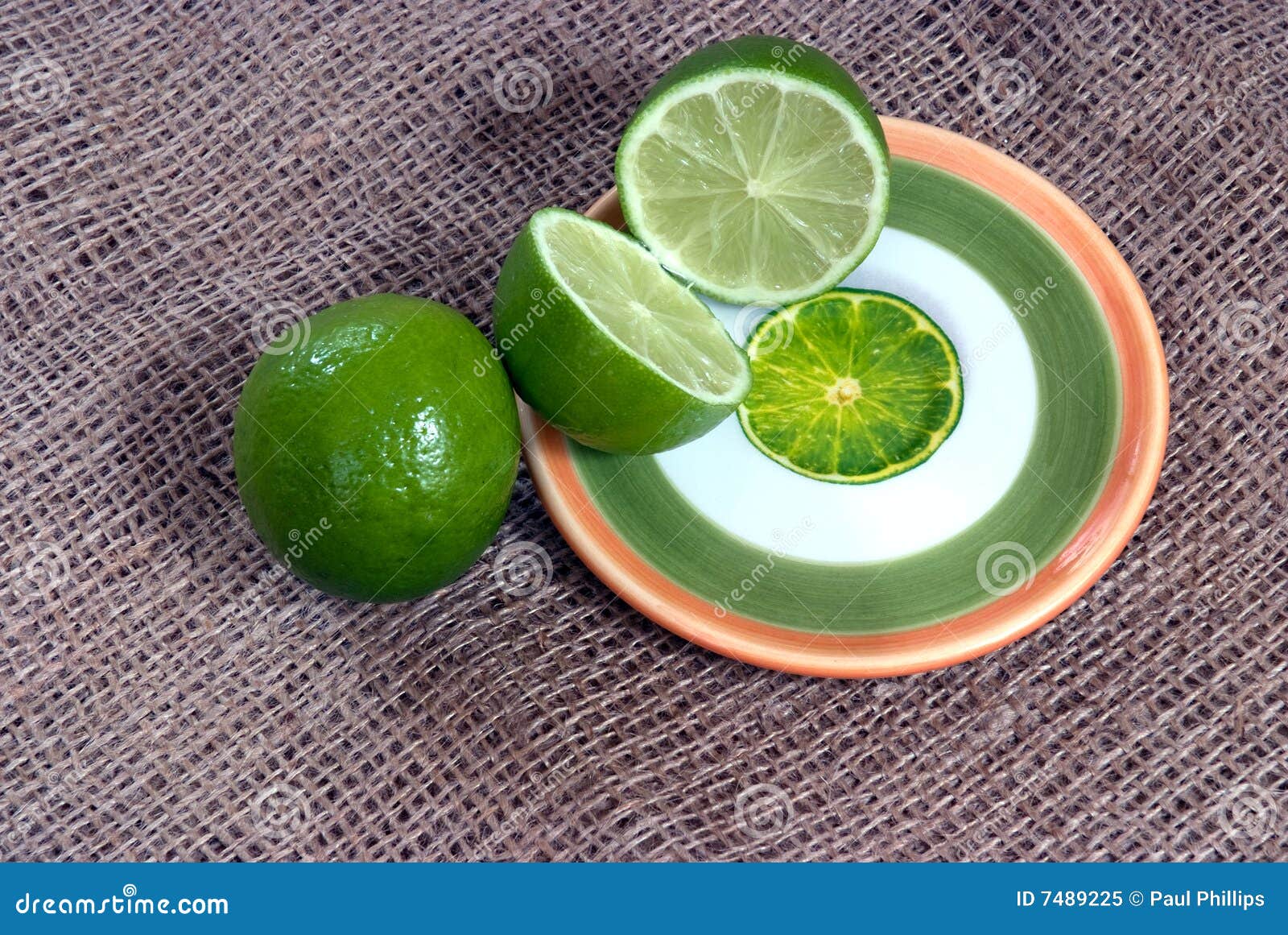 Lime and plate stock image. Image of products, produce - 7489225