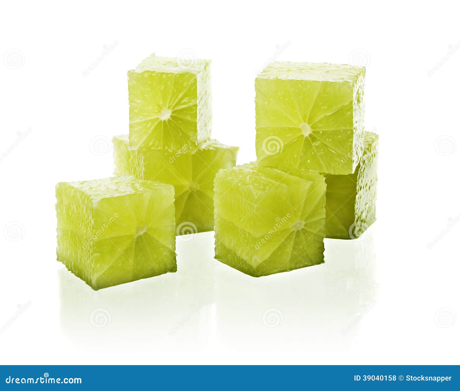 Lime stock photo. Image of green, cubes, citrus, fruity - 39040158
