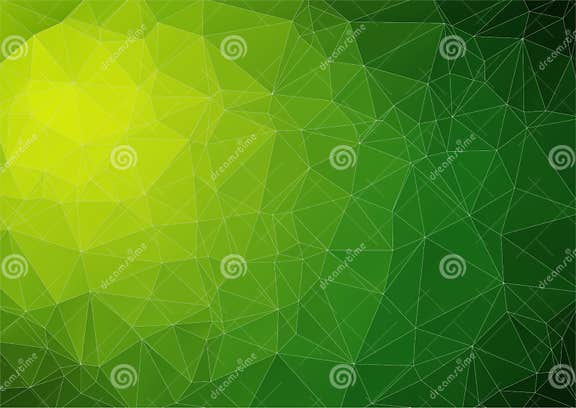Lime Reen Bright Abstract Triangle Image Stock Vector - Illustration of ...