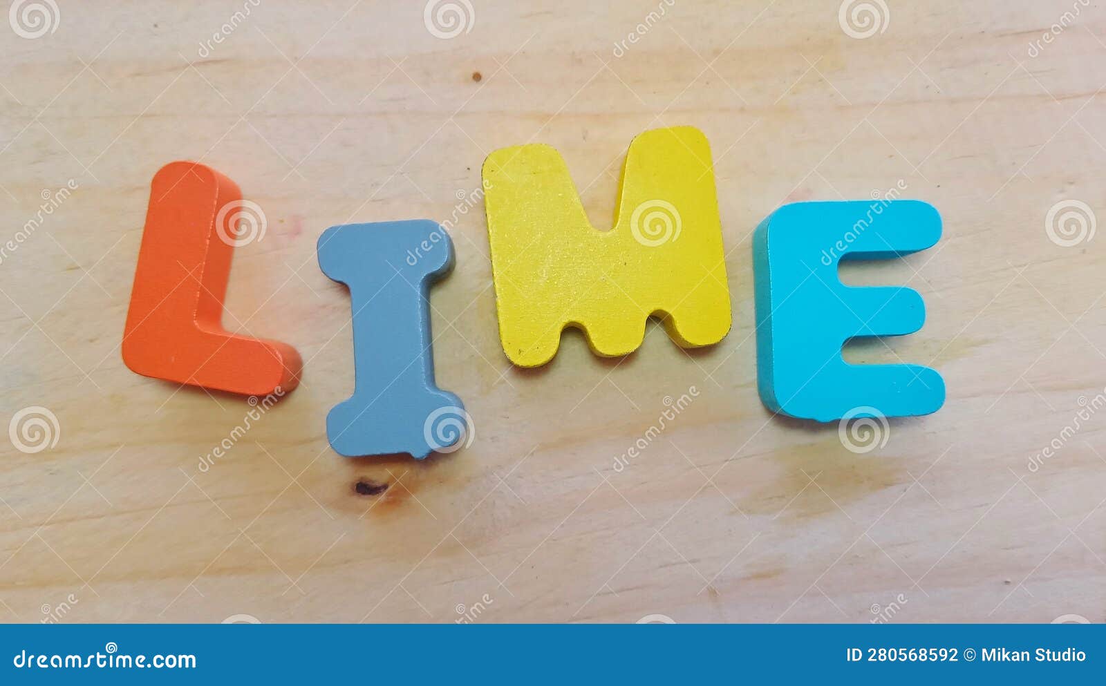 Lime Sign from Alphabeth Puzzle Stock Photo - Image of puzzle, lime ...