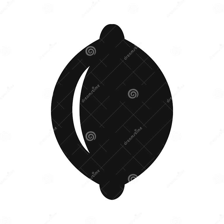 Lime simple icon stock vector. Illustration of fruit - 79868542