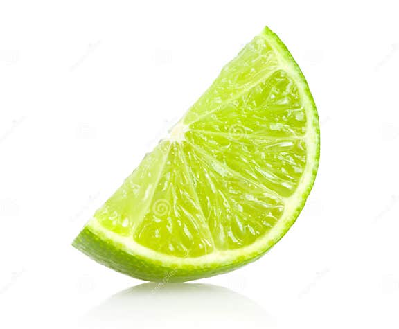 Lime slice stock image. Image of isolated, reflection - 19074727