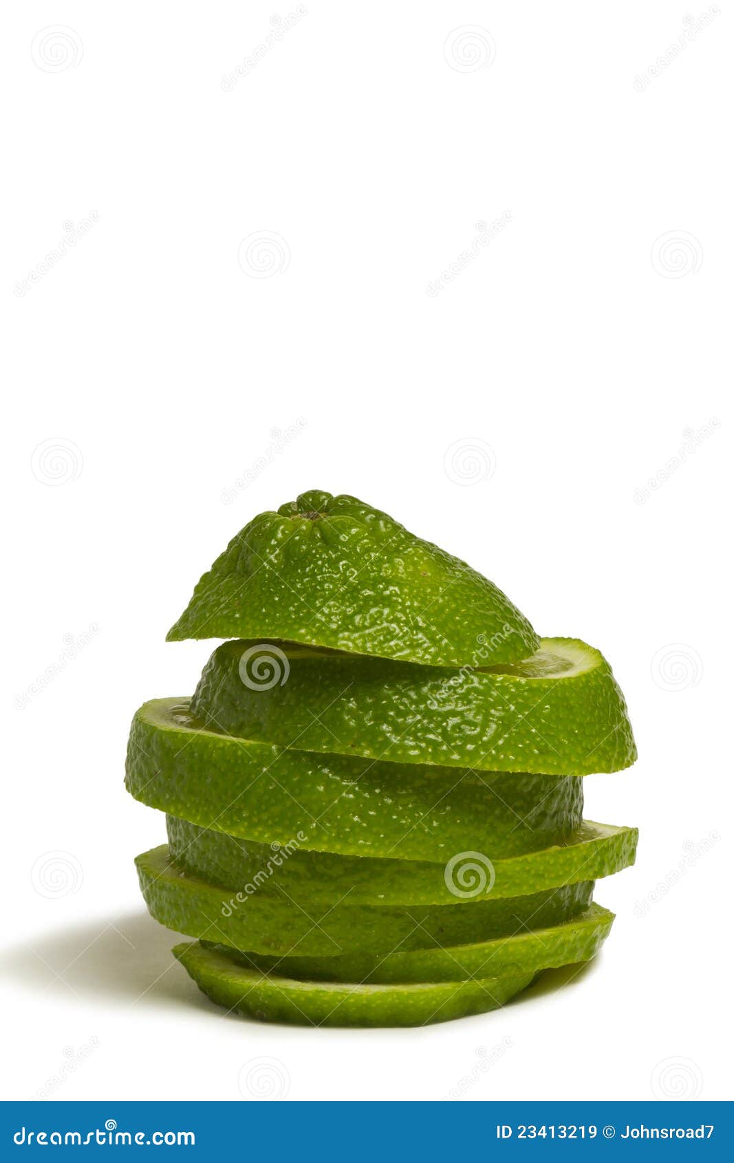 Lime Slice Stack stock image. Image of juicy, dieting - 23413219