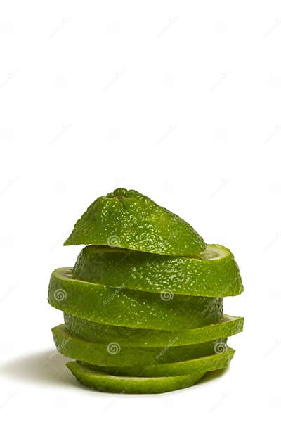 Lime Slice Stack stock image. Image of juicy, dieting - 23413219