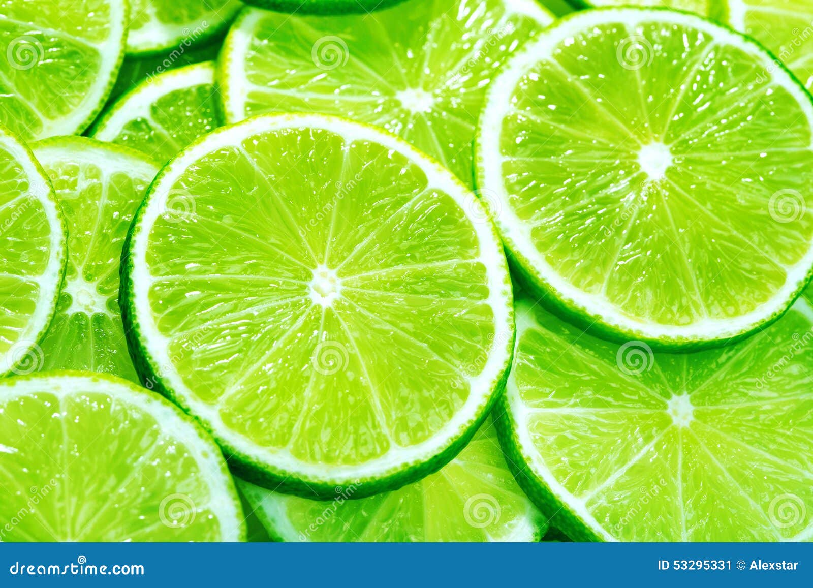 Lime slices stock image. Image of green, juicy, nature - 53295331