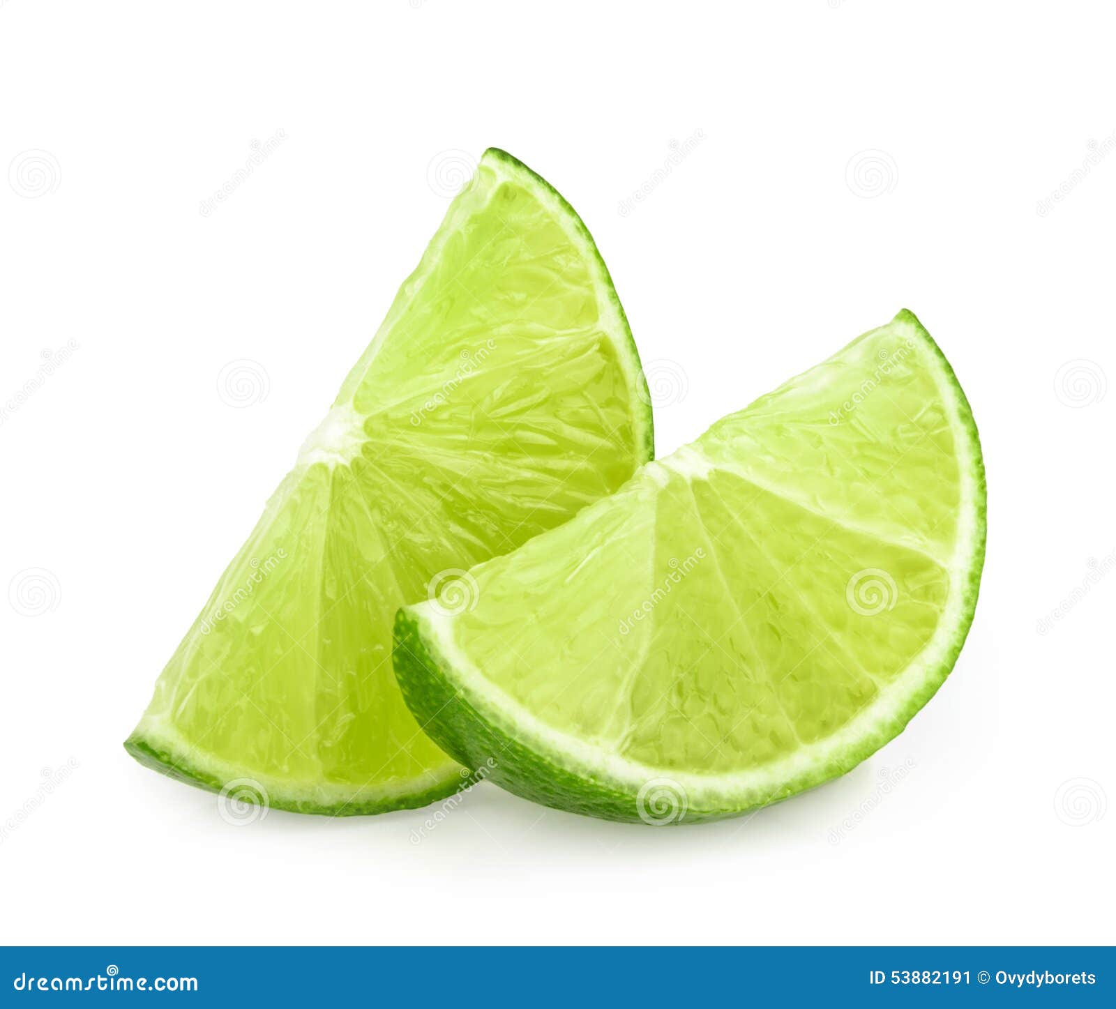 Lime slices isolated stock image. Image of sliced, portion - 53882191