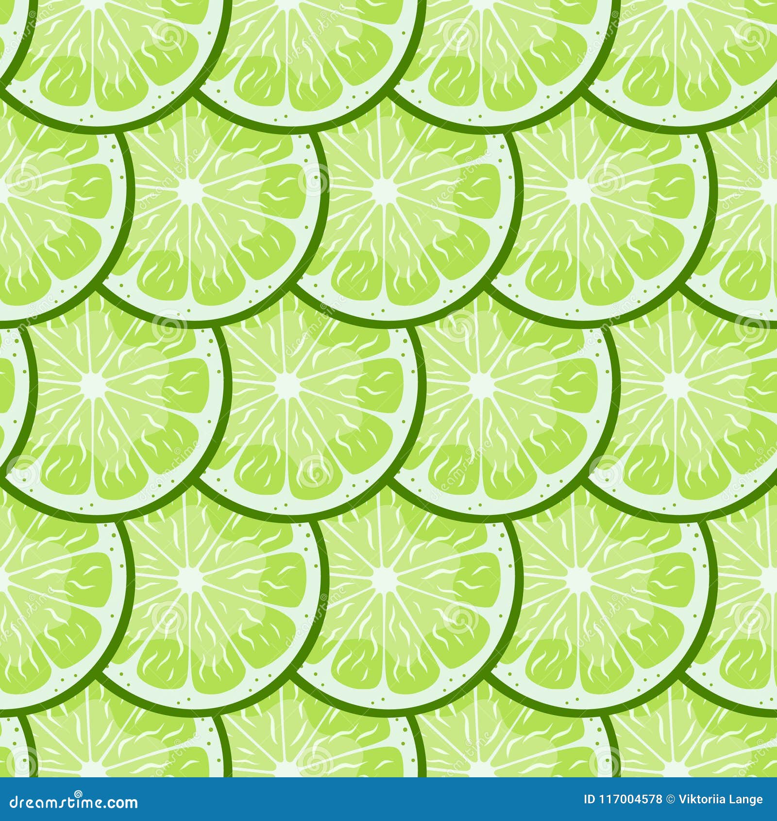 Lime Slices Tile Seamless Pattern. Stock Vector - Illustration of ...