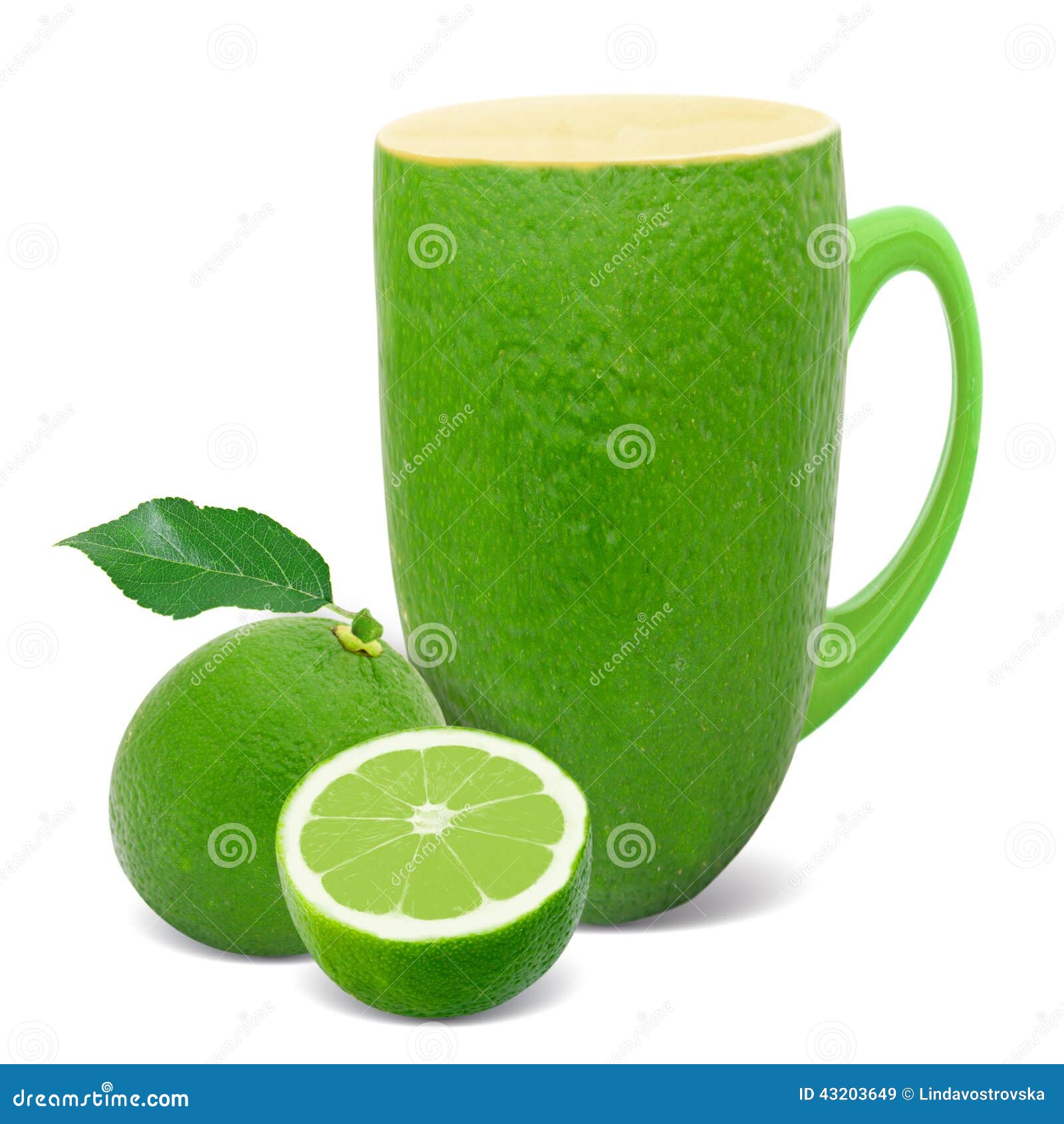 Lime tea stock image. Image of fruit, aromatic, nonalcoholic - 43203649