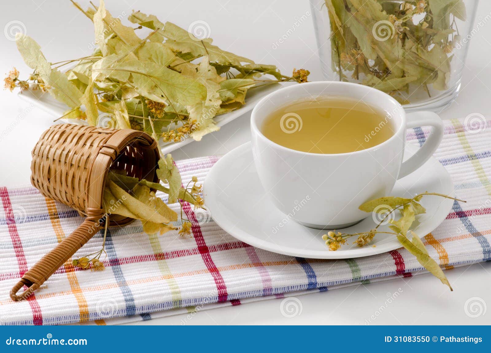 Lime Tree Herbal Tea stock photo. Image of herbs, naturopathy - 31083550