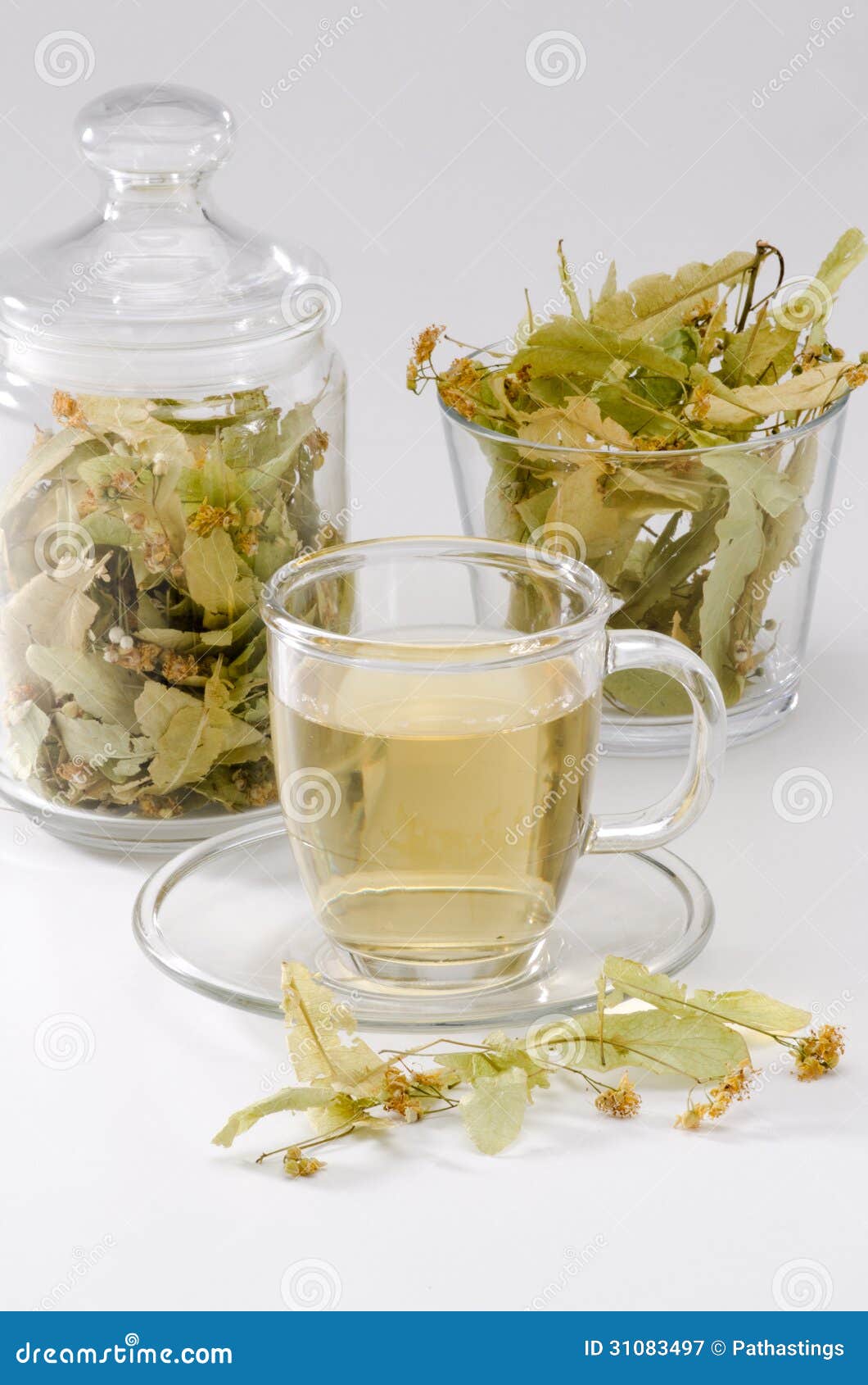 Lime Tree Herbal Tea stock image. Image of food, glass - 31083497