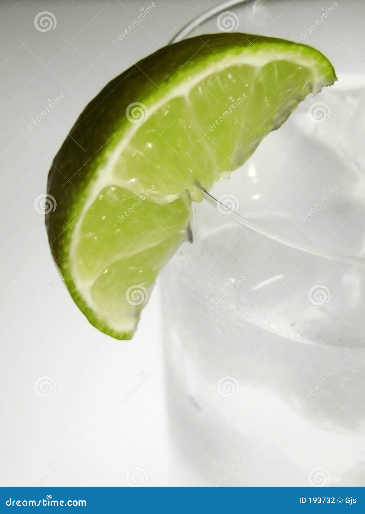 Lime wedge in glass stock photo. Image of water, summer - 193732