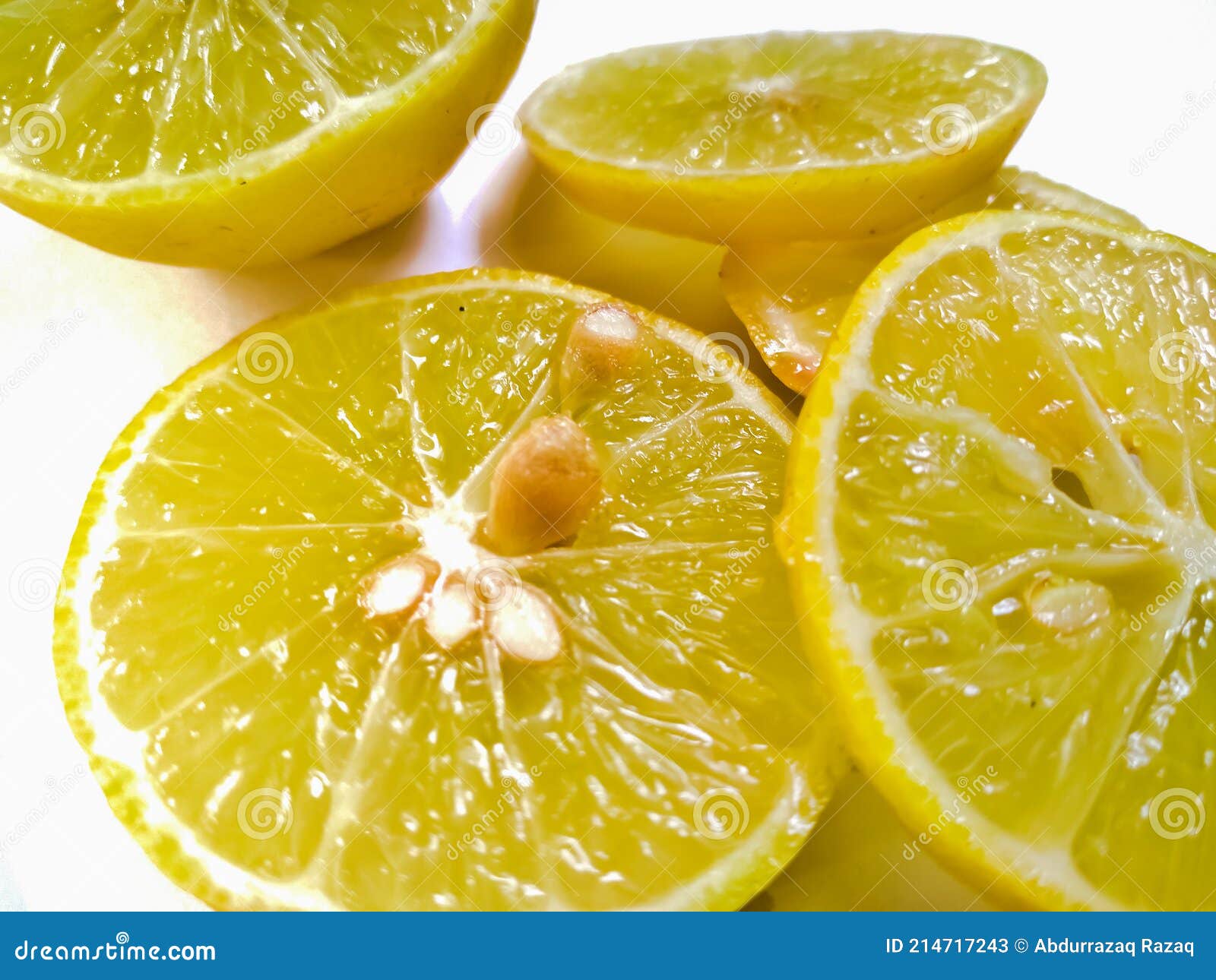 Lime Which is Split into Several Pieces Stock Image - Image of pieces ...