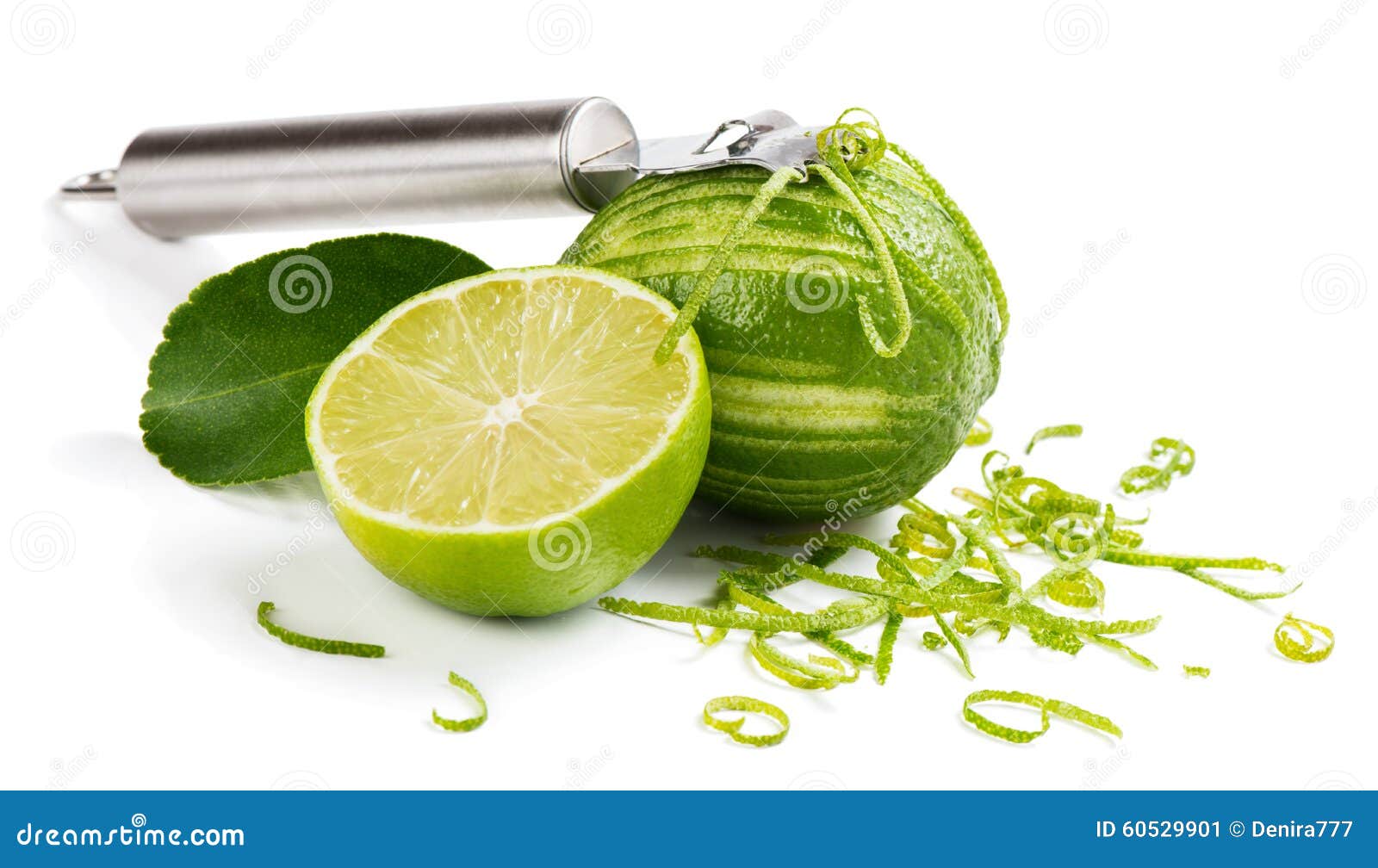 Lime and zest stock image. Image of citrus, leaf, freshness - 60529901