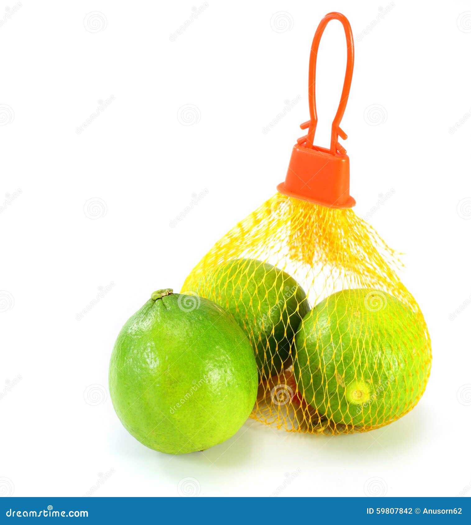 Limes in a bag stock photo. Image of health, life, fresh - 59807842