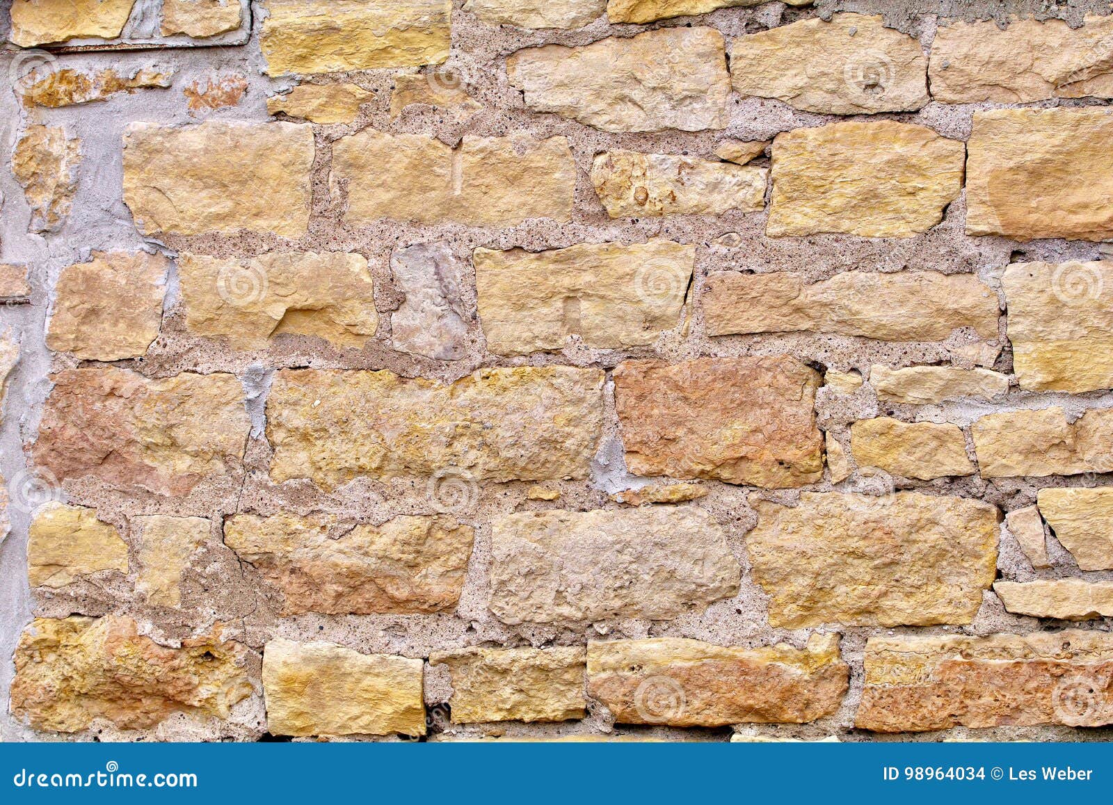 Limestone block wall stock photo. Image of blocks, material - 98964034