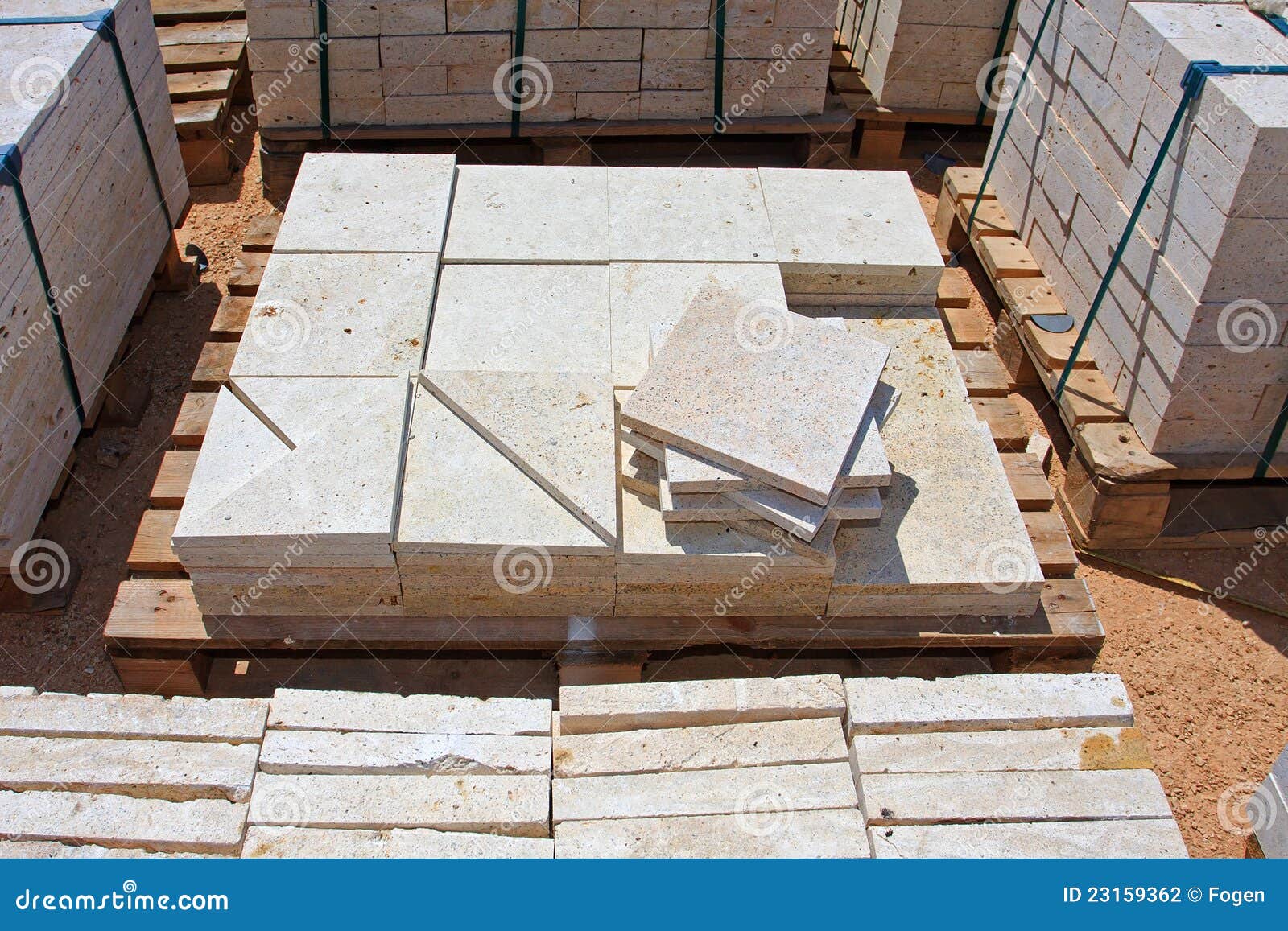 Limestone blocks stock photo. Image of architecture, porous - 23159362