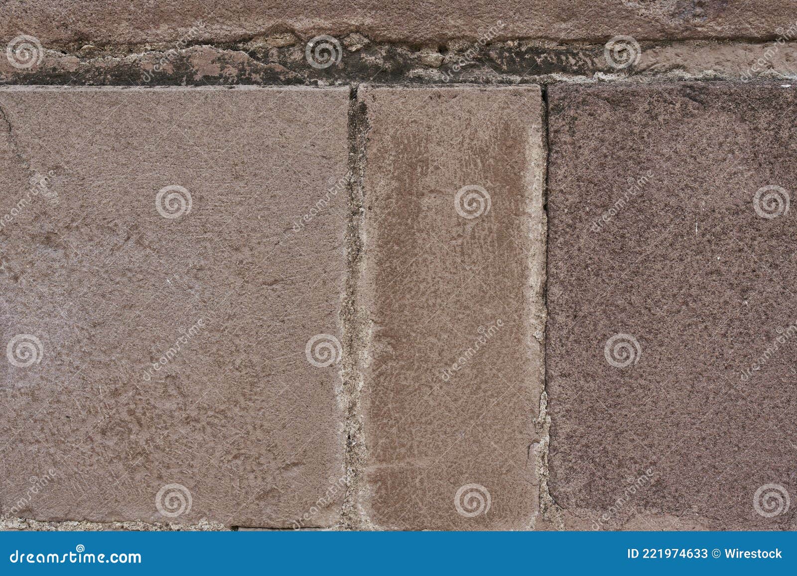 Limestone brick and cement stock image. Image of texture - 221974633