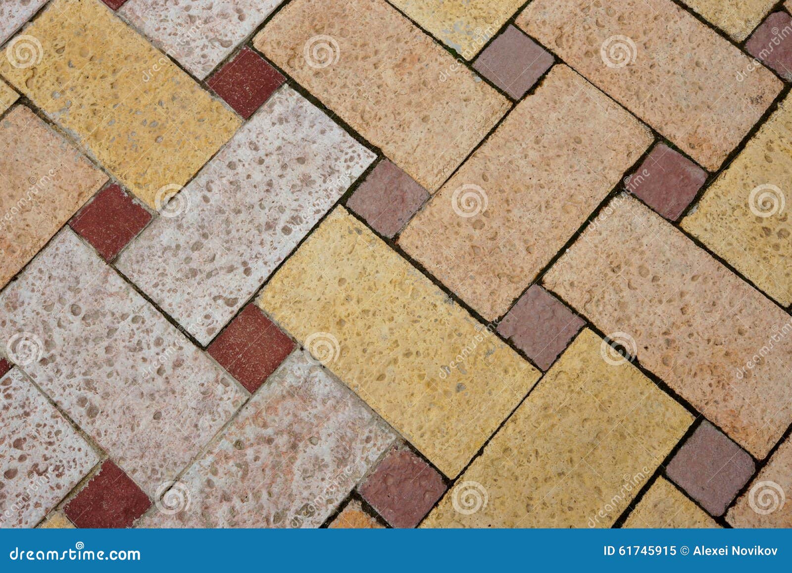 Brick Mosaic Texture With Irregular Shapes Royalty-Free Stock Image ...