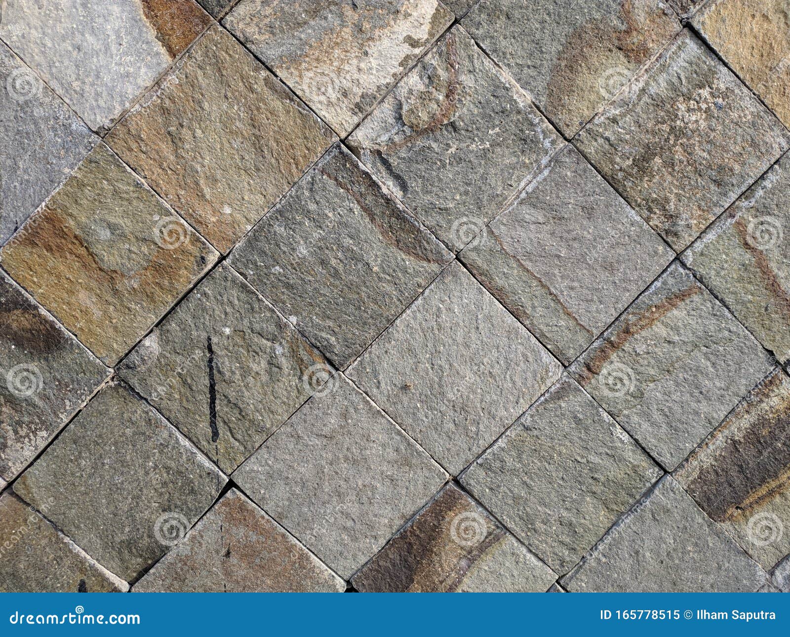 Limestone Brick Wall Texture Background Stock Image - Image of metro ...