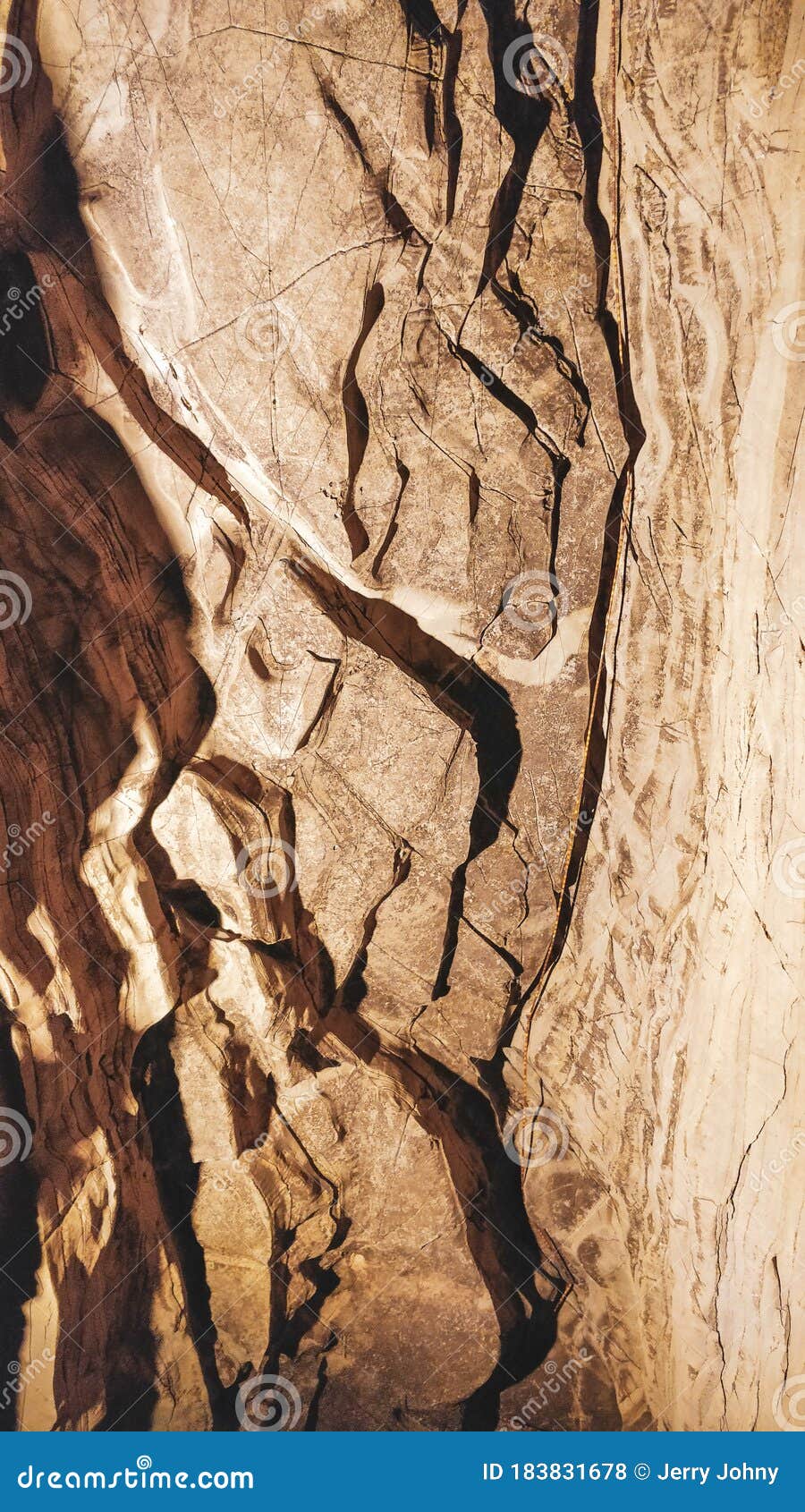 Limestone caves in India stock photo. Image of minerals - 183831678