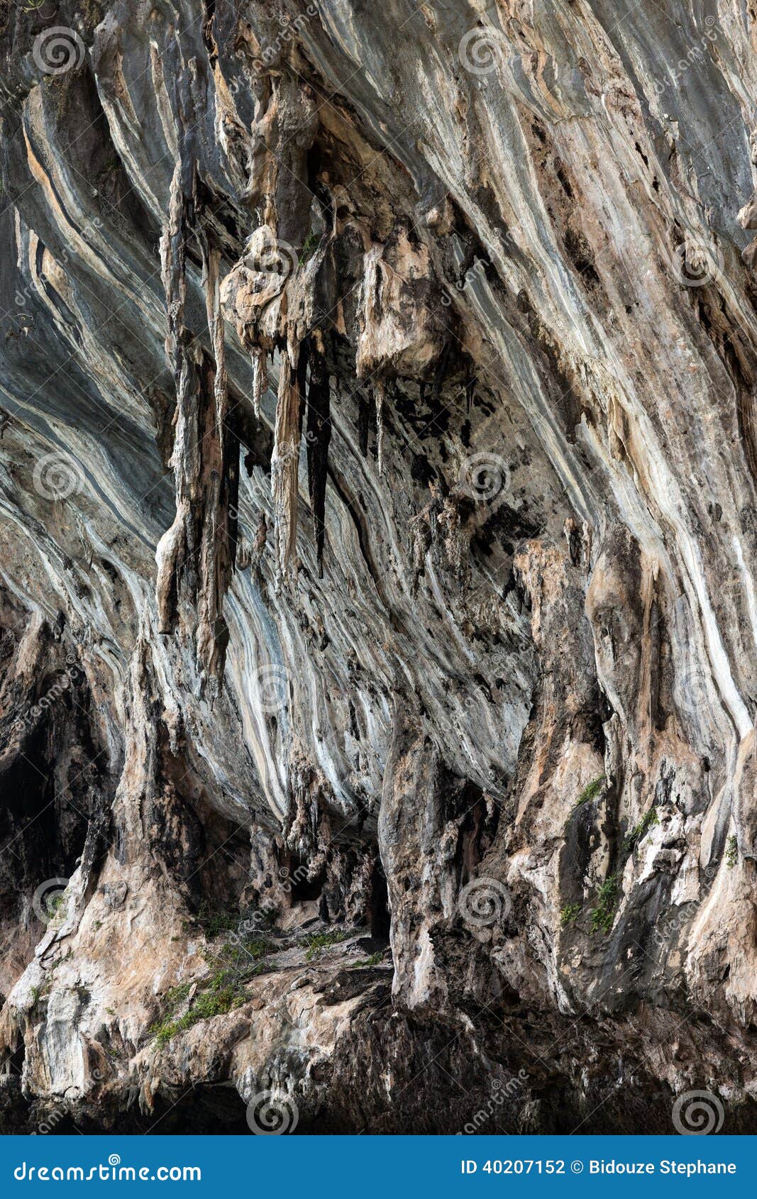 Limestone cliff textures stock photo. Image of geological - 40207152