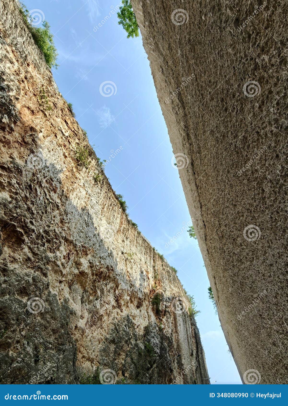 Limestone Cliff Walls At Pandawa Beach, Bali Stock Photography ...
