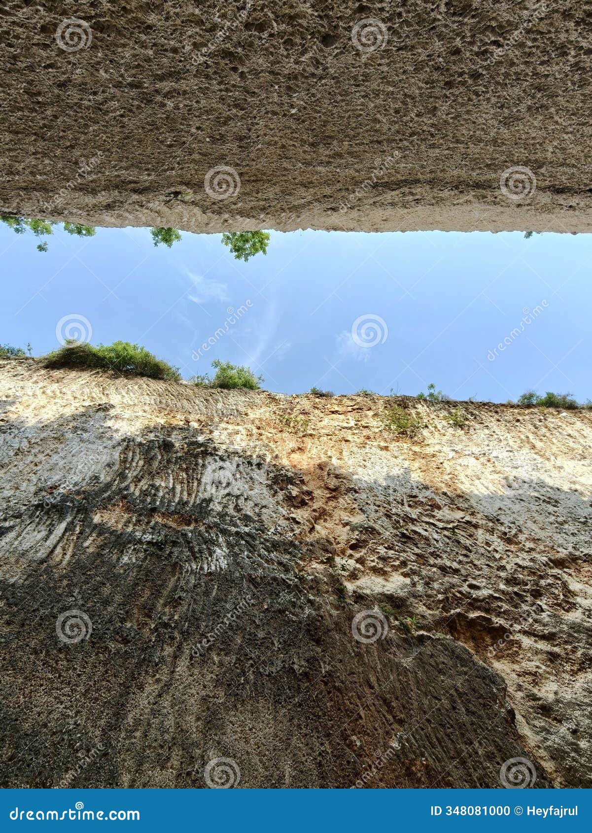 Limestone Cliff Walls At Pandawa Beach, Bali Stock Photo ...