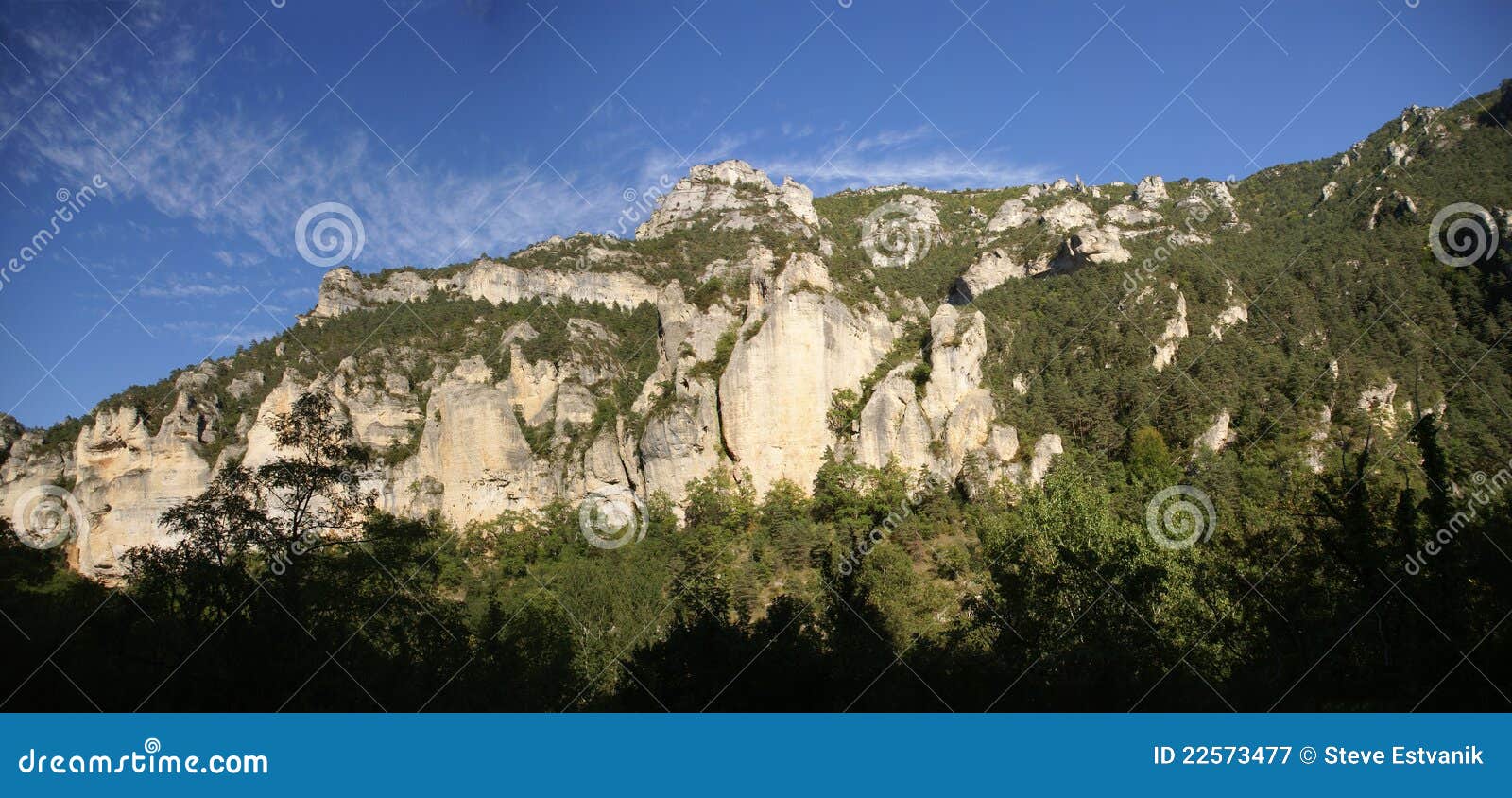 Limestone cliffs stock image. Image of scenic, sheer - 22573477