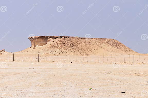 Limestone Cliffs at Zekreet, Qatar Stock Photo - Image of doha, qatar ...
